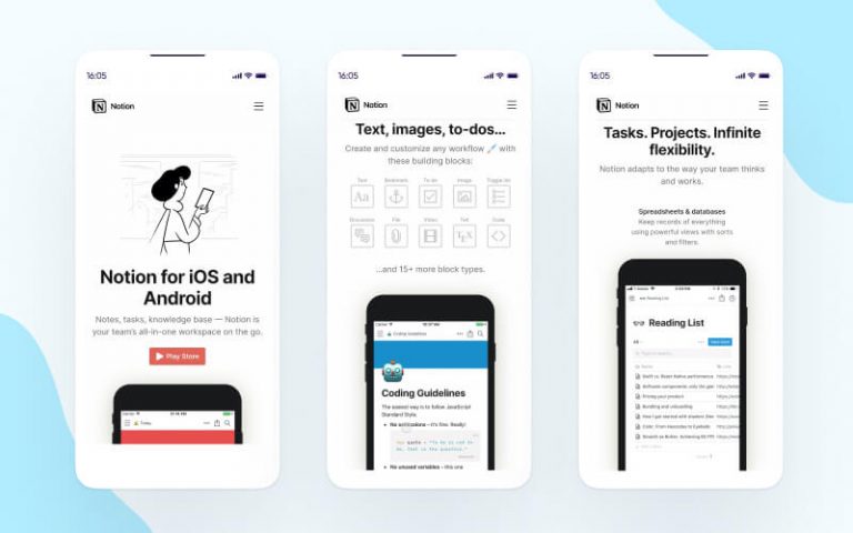App landing pages in 2023: 11 examples for crafting success