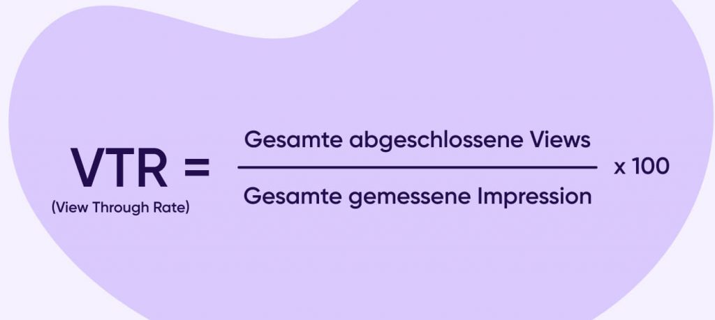 Was ist die View Through Rate (VTR) | AppsFlyer Mobile Glossar
